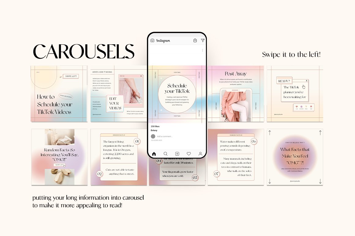 Instagram Gradient Coach | CANVA PS – MasterBundles