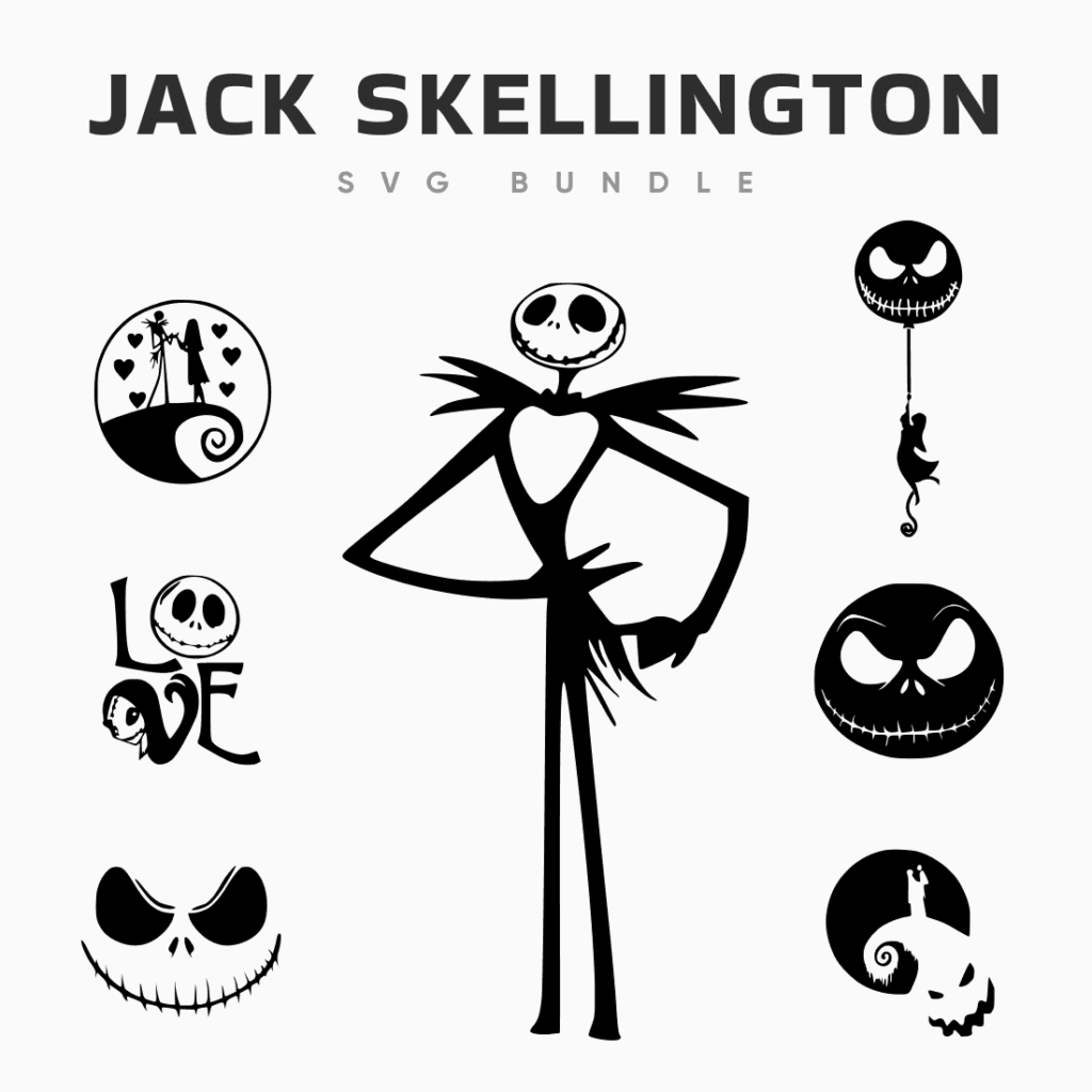 Jack Skellington SVG File – MasterBundles