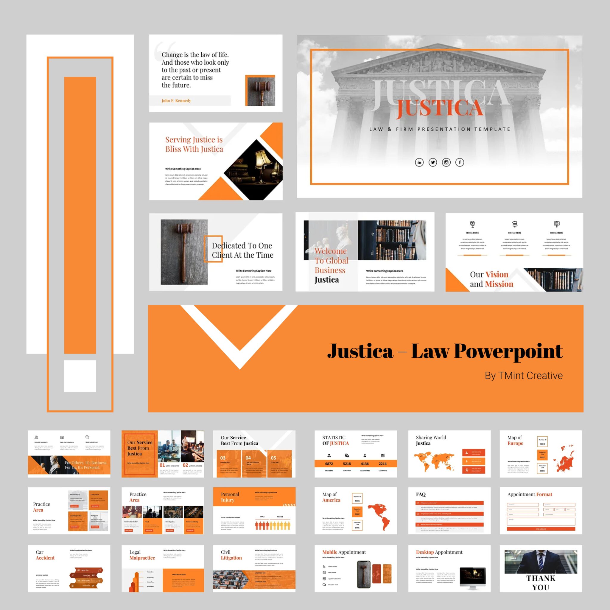 Justica - Law Powerpoint – MasterBundles