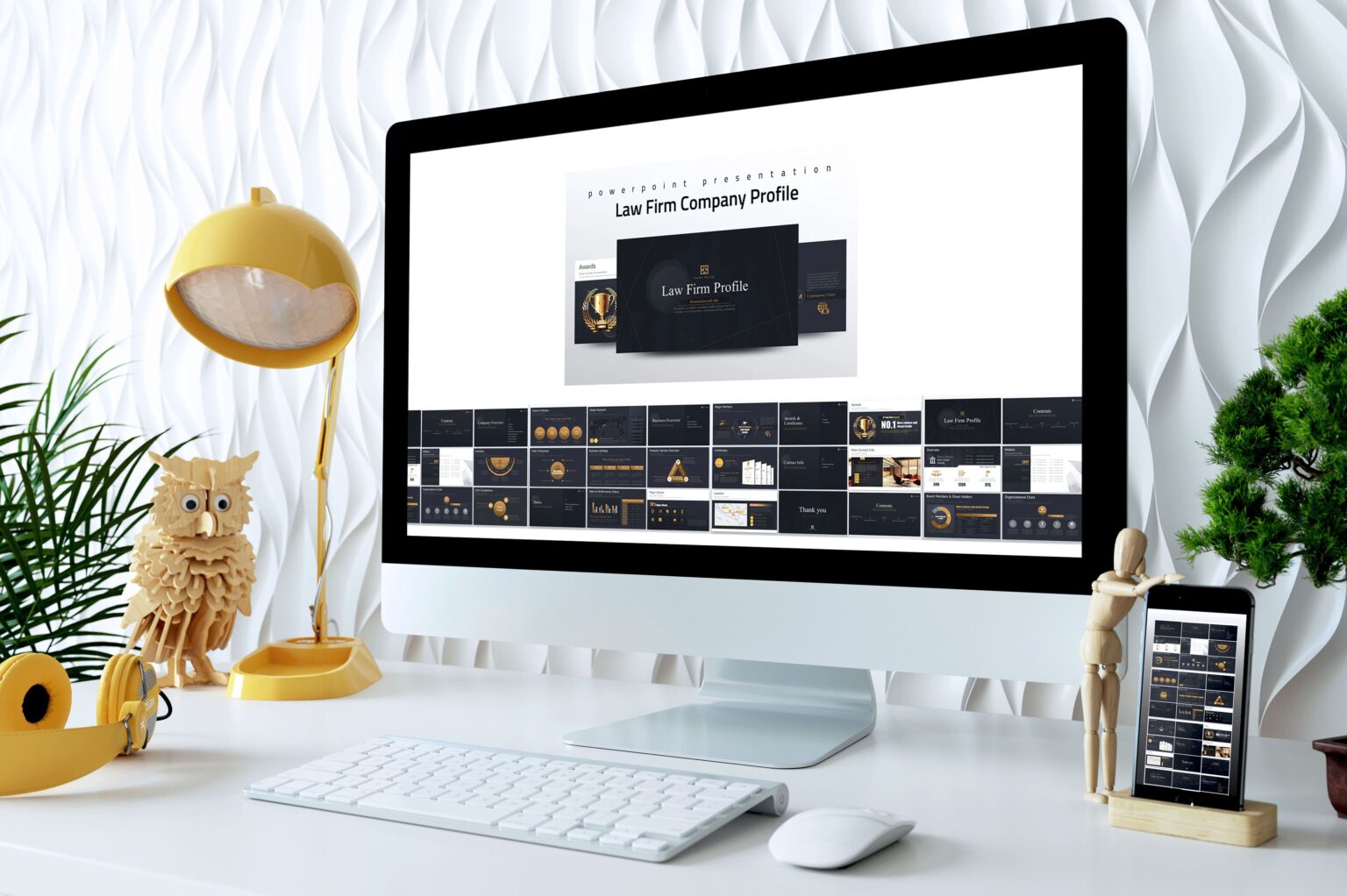 Law Firm Company Profile Template – MasterBundles