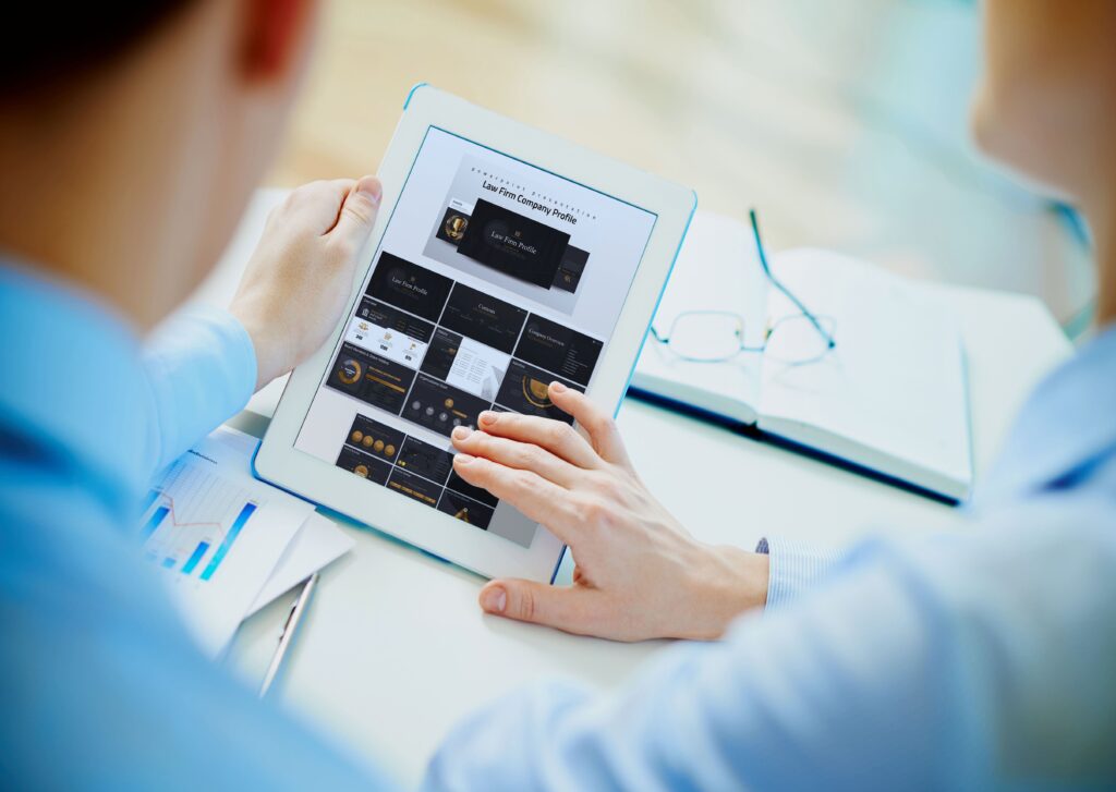 Law Firm Company Profile Template – MasterBundles