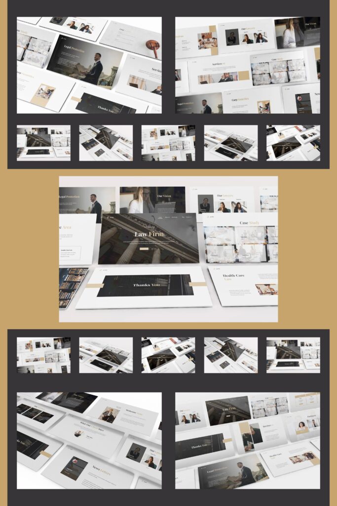 Law Firm Powerpoint Template – MasterBundles