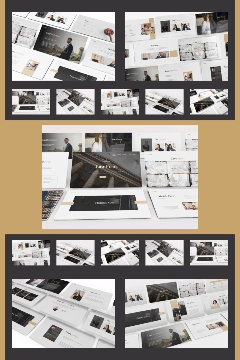 Law Firm Powerpoint Template – MasterBundles