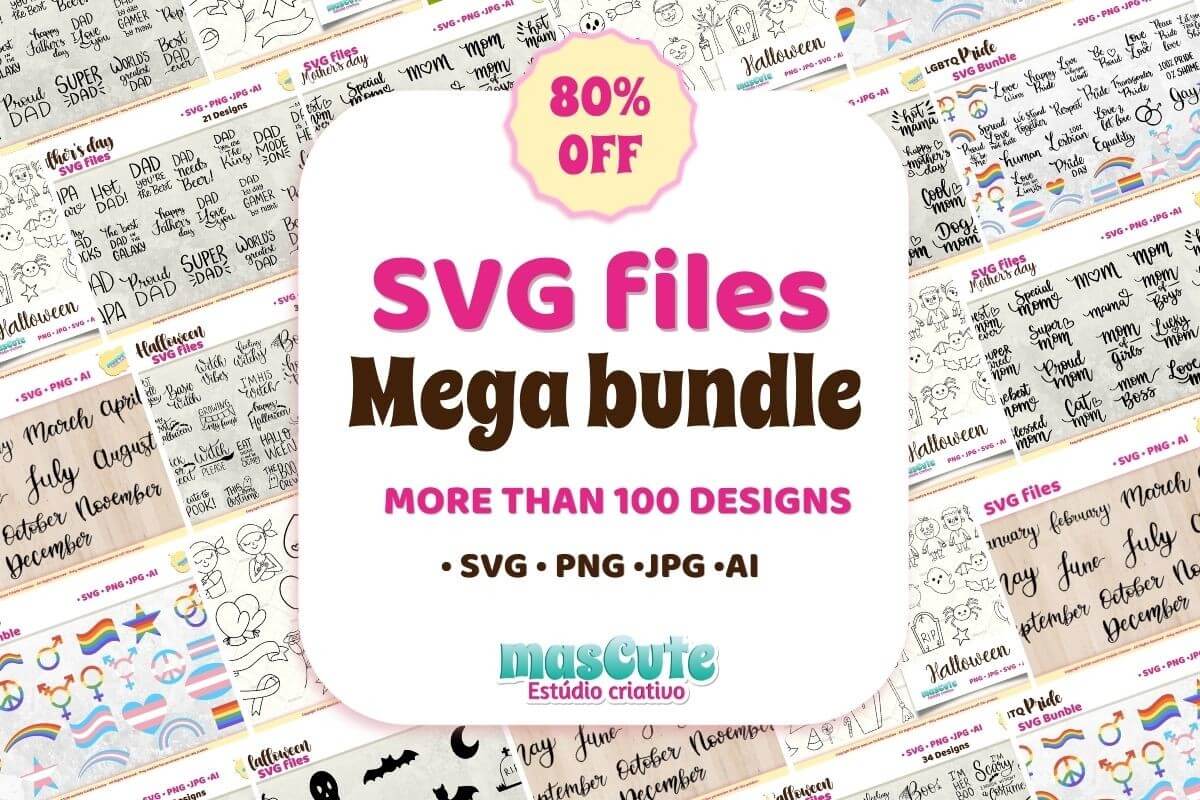 Mega SVG Bundle – MasterBundles