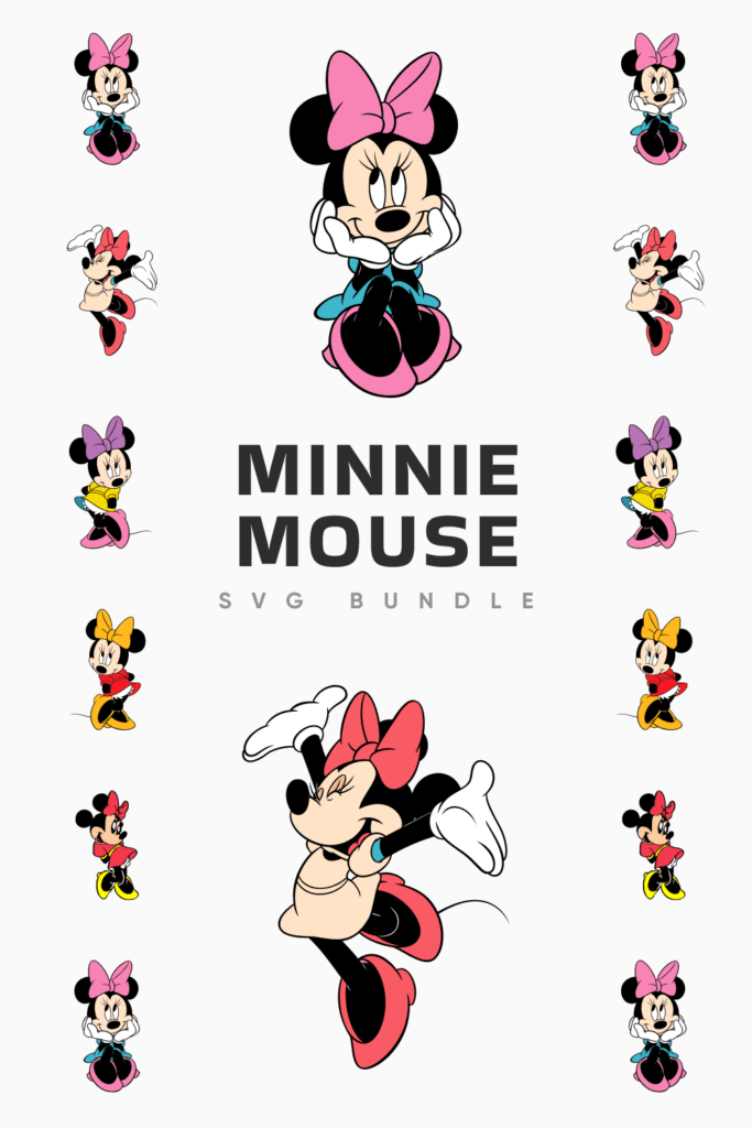 Minnie Mouse SVG - MasterBundles