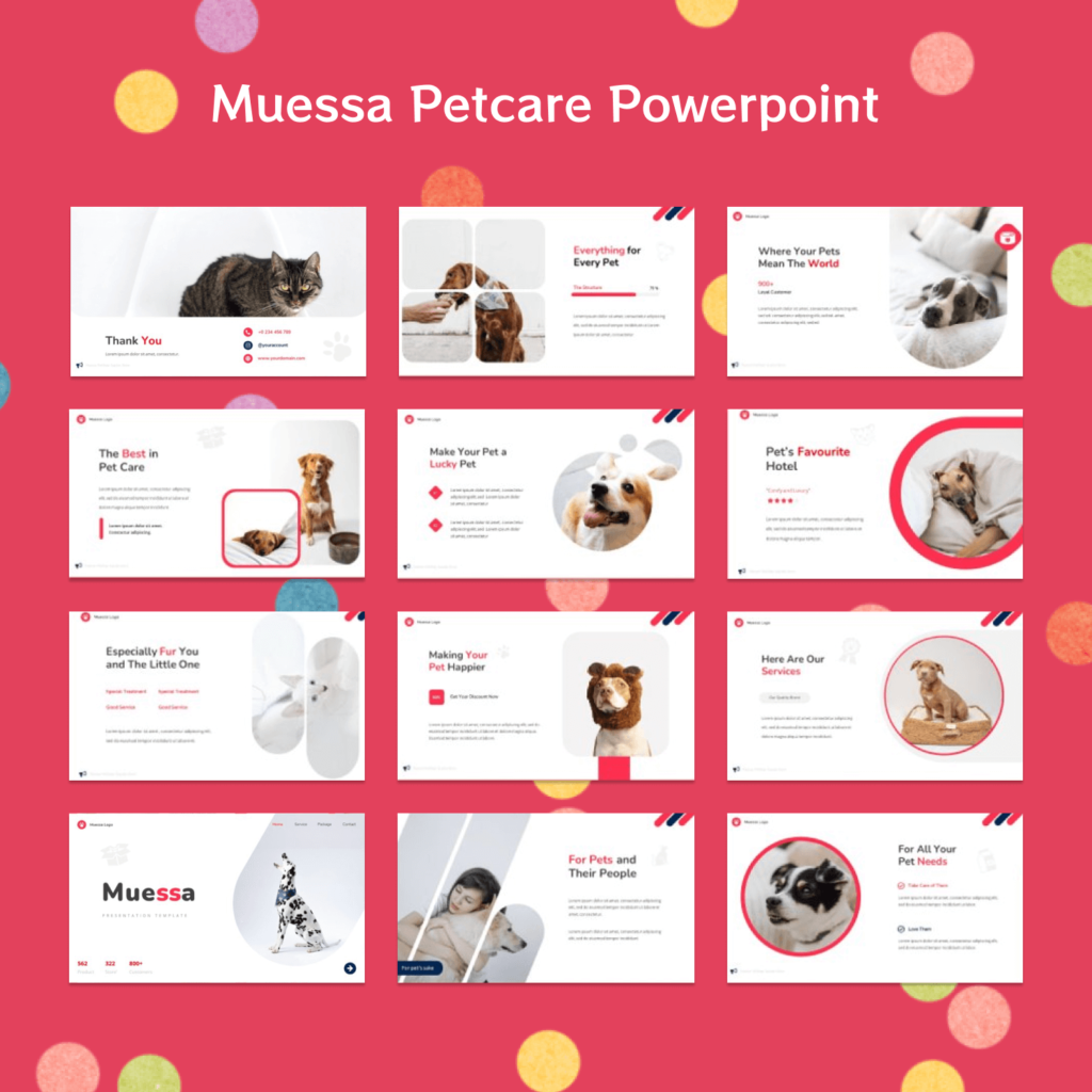 Cute Cat Powerpoint Template – MasterBundles