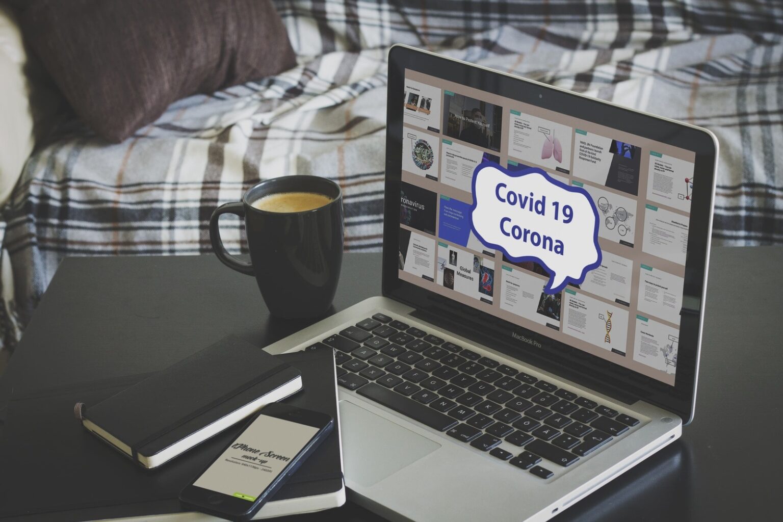 Covid 19 Corona PowerPoint Template – MasterBundles