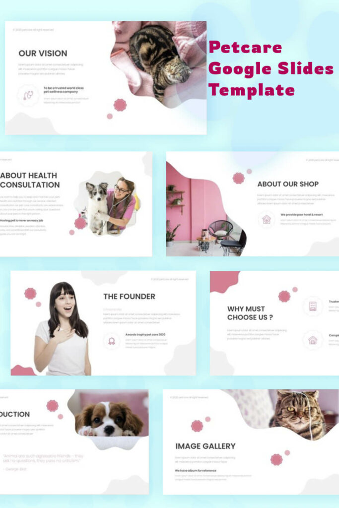 Petcare - Google Slides Template – MasterBundles