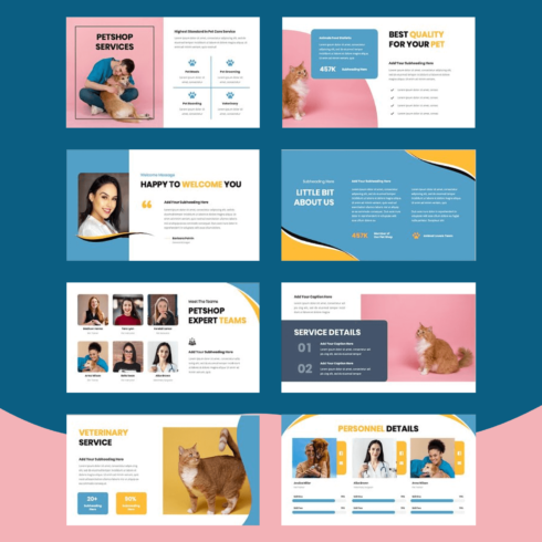 Petshop Google Slide Template – MasterBundles