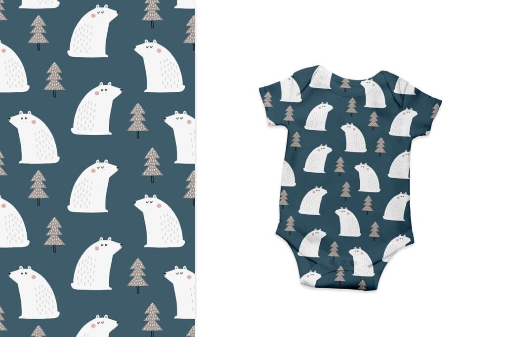 9 Polar Bear Patterns – MasterBundles