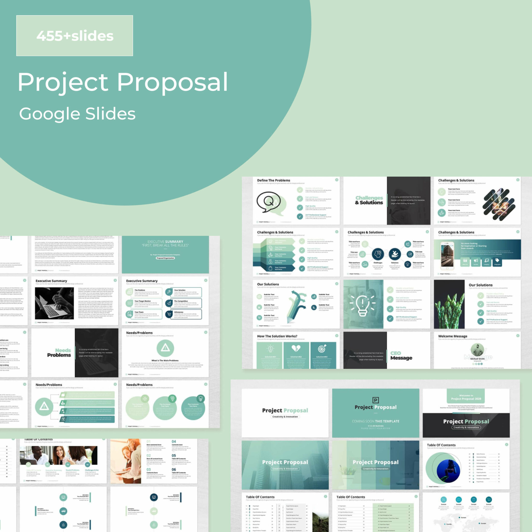 Project Proposal Google Slides – MasterBundles