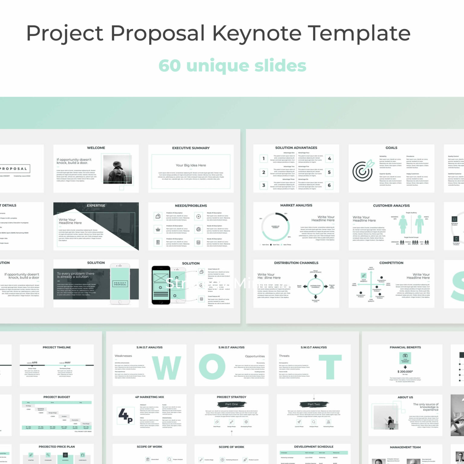 Project Proposal Keynote Template – MasterBundles