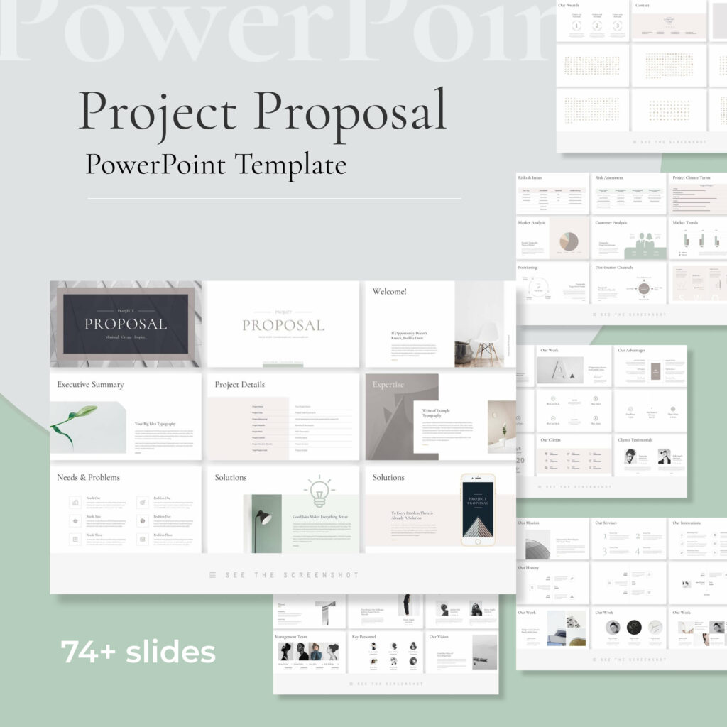 Project Proposal PowerPoint Template – MasterBundles