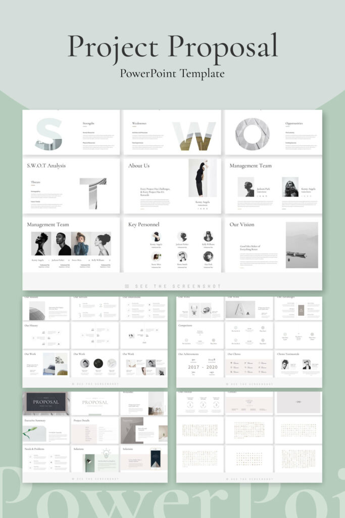 Project Proposal PowerPoint Template – MasterBundles