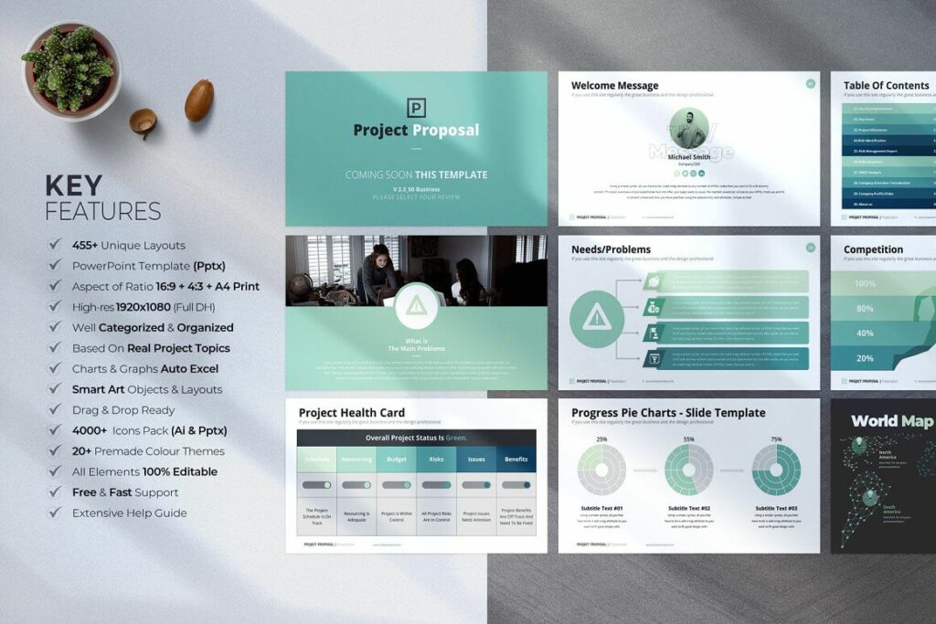 Project Proposal Google Slides – MasterBundles