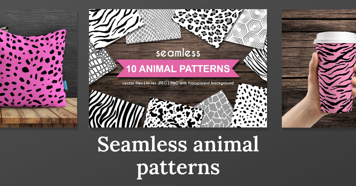 Seamless Animal Patterns – MasterBundles