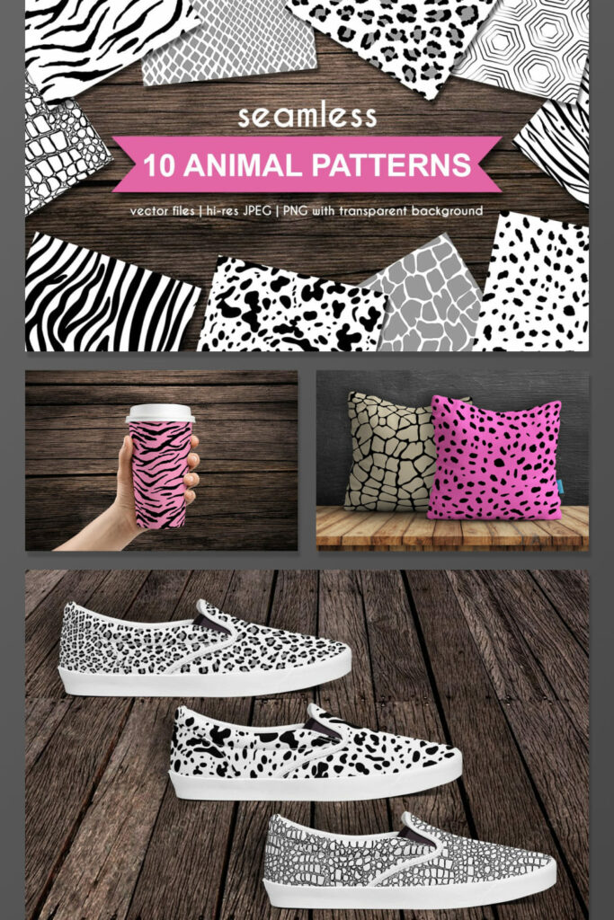 Seamless Animal Patterns – MasterBundles