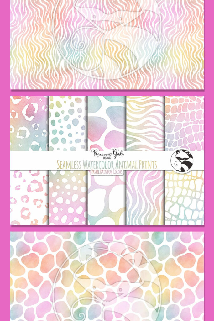 Seamless Animal Prints PR – MasterBundles