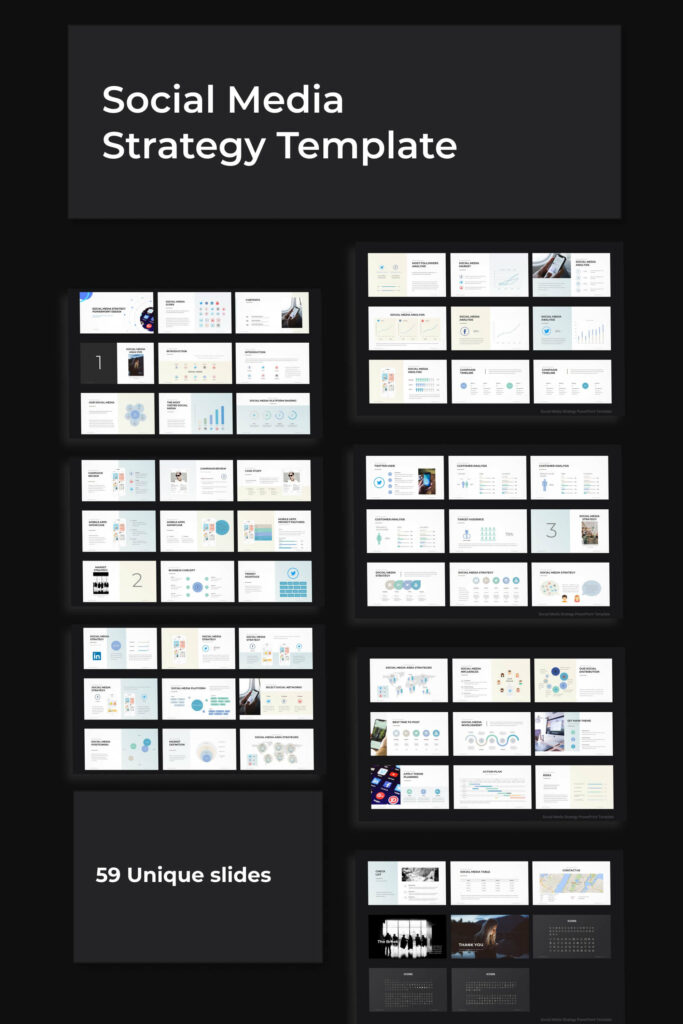 Social Media Strategy Template – MasterBundles