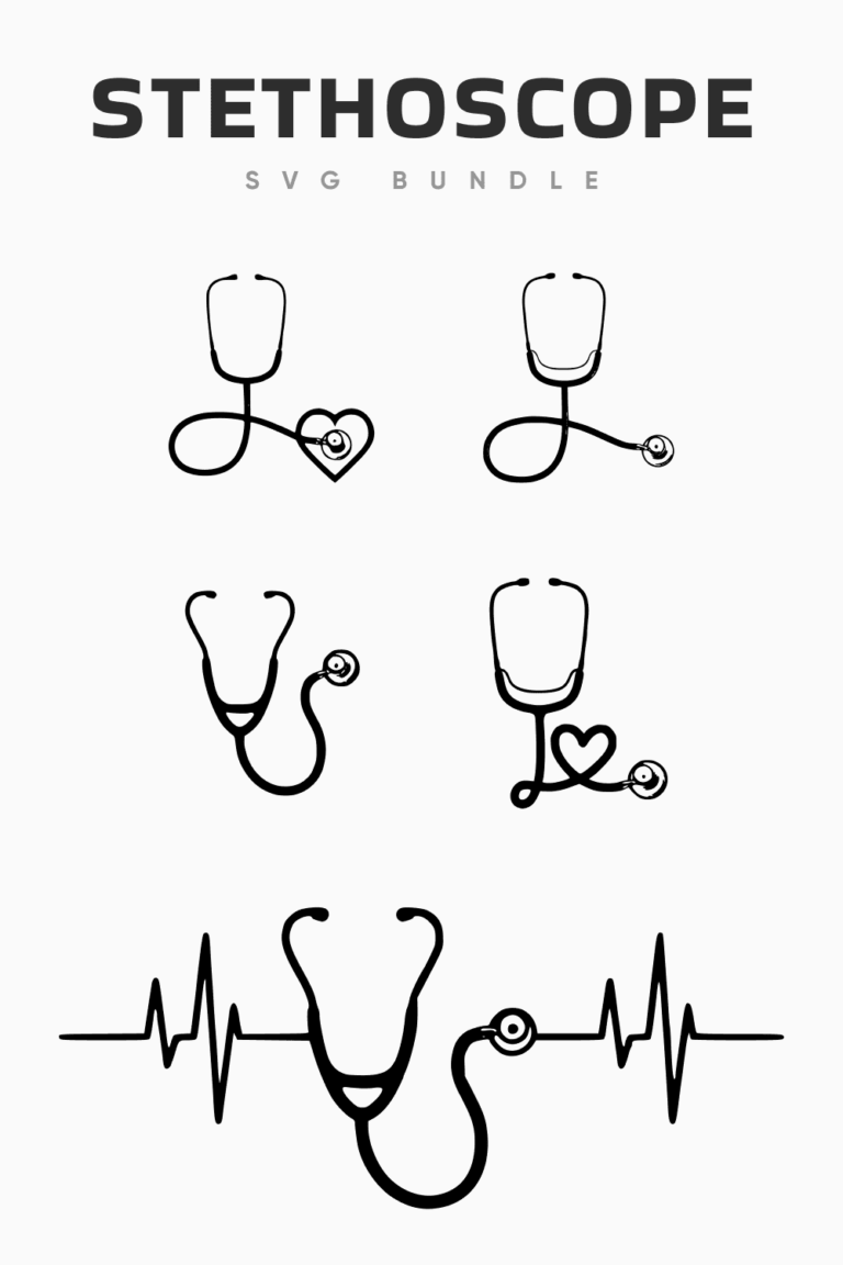 Stethoscope SVG Files – MasterBundles