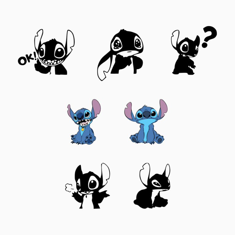 45 Disney Stitch SVG Files – MasterBundles