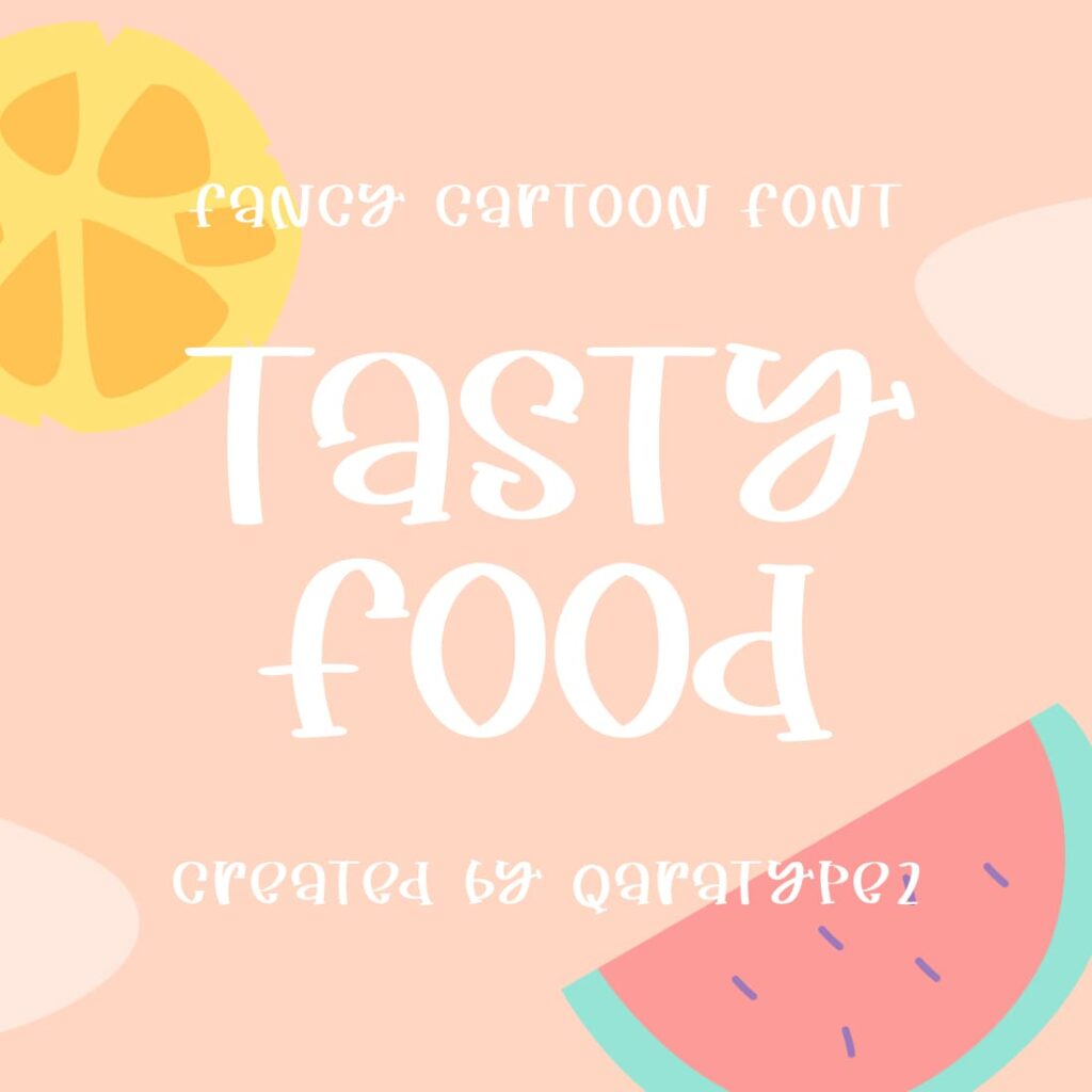 Tasty Food Thanksgiving Font – MasterBundles
