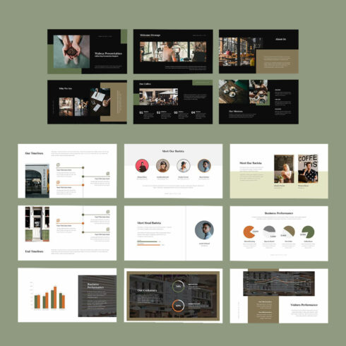 Walesa: Coffee Shop Google Slides – MasterBundles