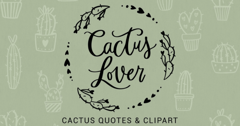 Cactus Lover Quotes Clipart SVG – MasterBundles