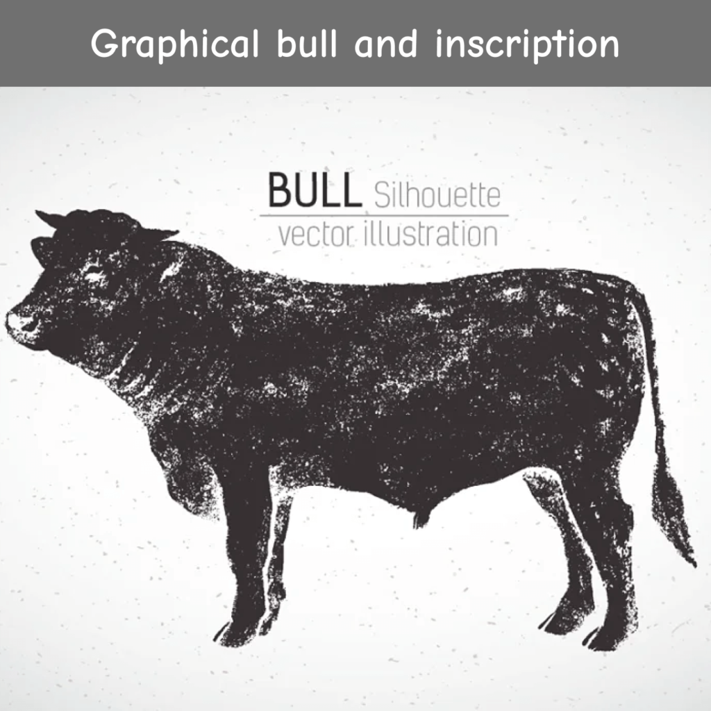 Graphical Bull And Inscription – MasterBundles