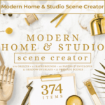 Modern Home & Studio Scene Creator – MasterBundles
