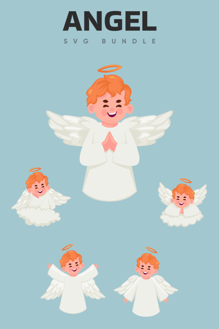Angel SVG Bundle | Master Bundles