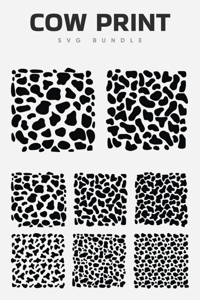 Cow Print SVG Bundle – MasterBundles