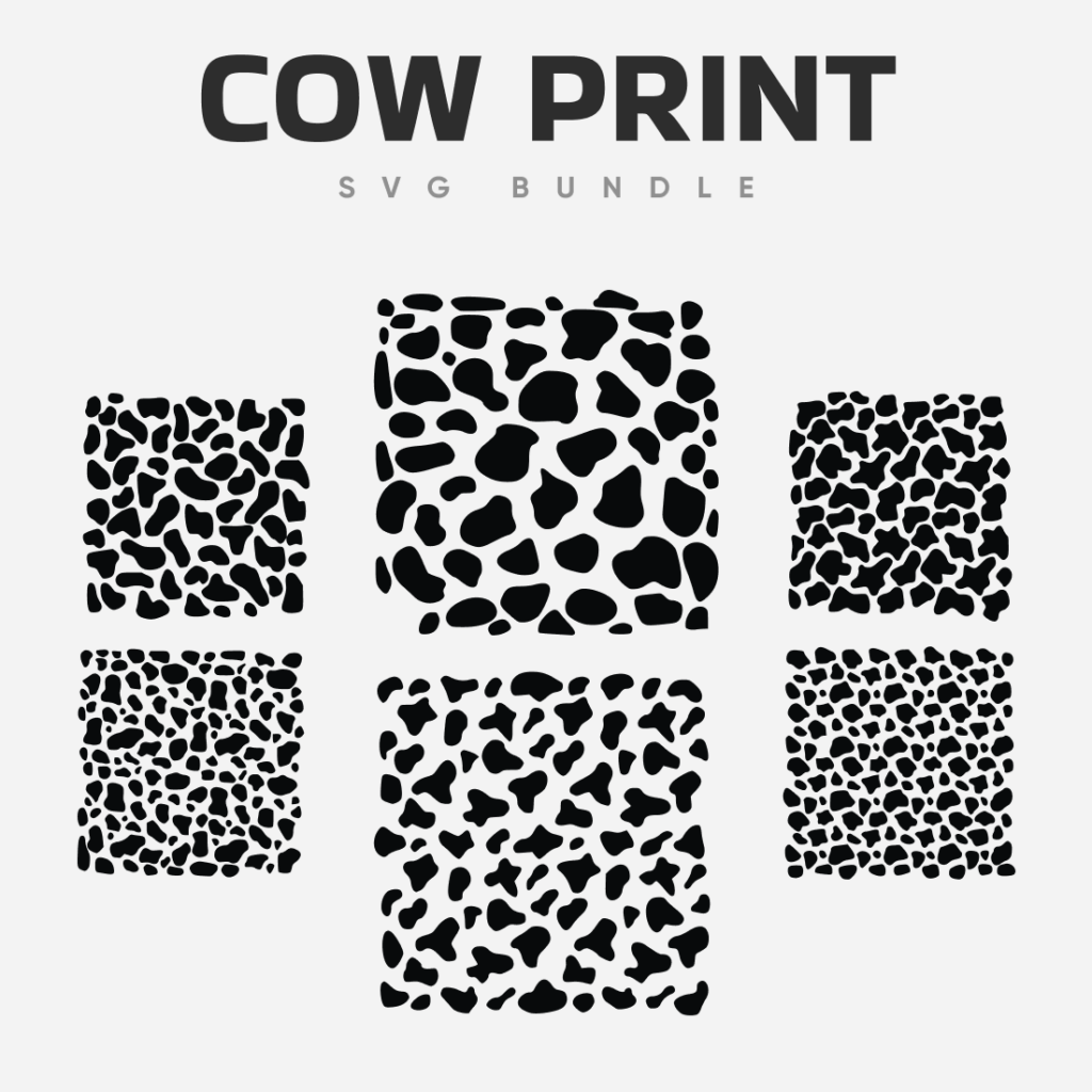 Cow Print SVG Bundle – MasterBundles
