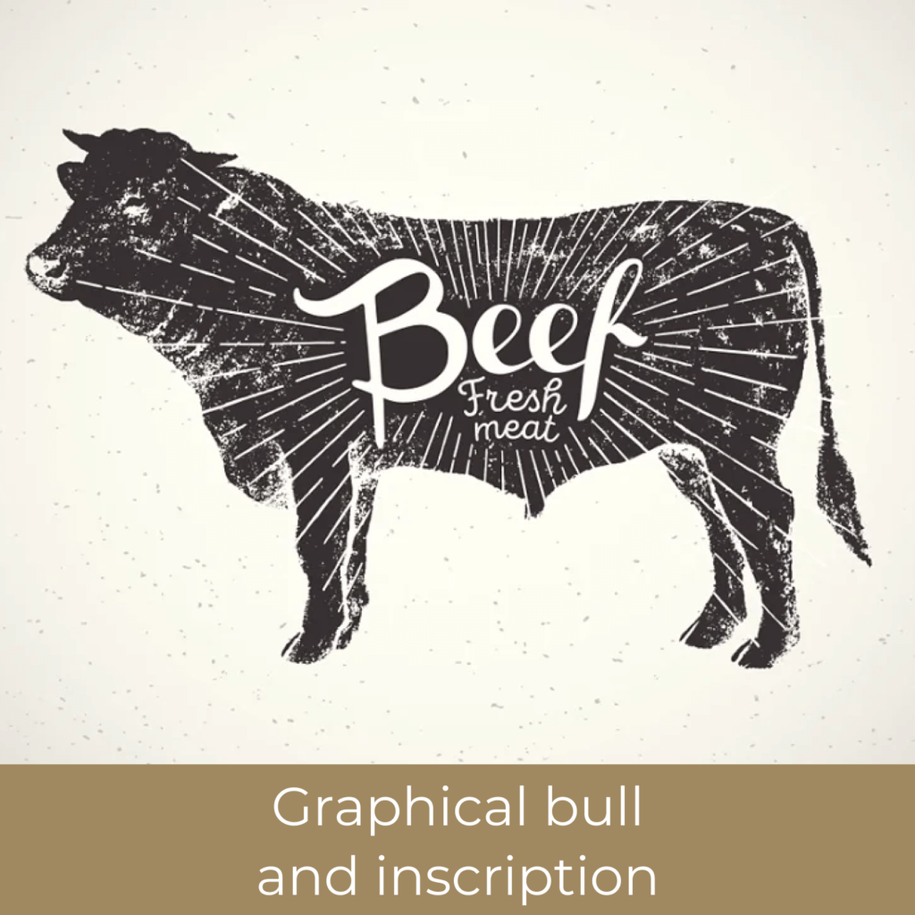 Graphical Bull And Inscription – MasterBundles