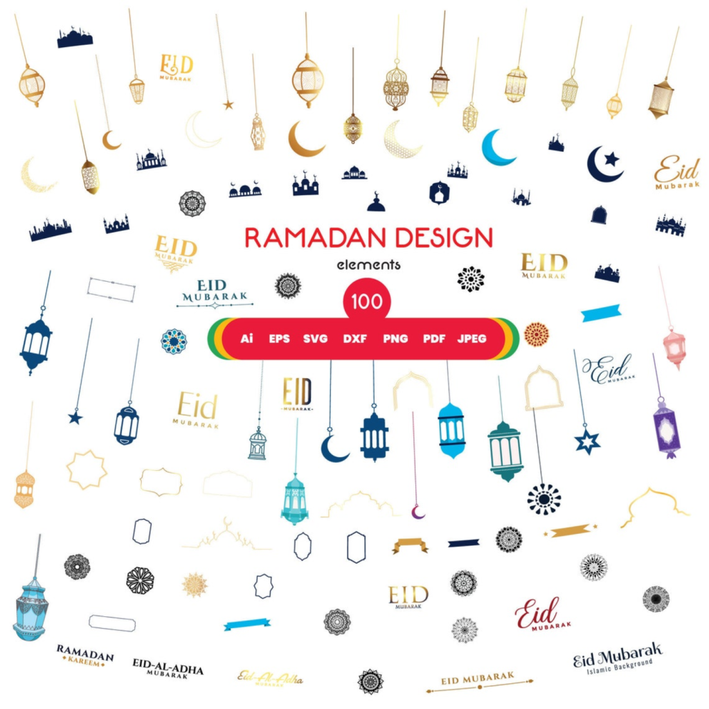 Ramadan SVG Bundle, Ramadan Illustration – MasterBundles