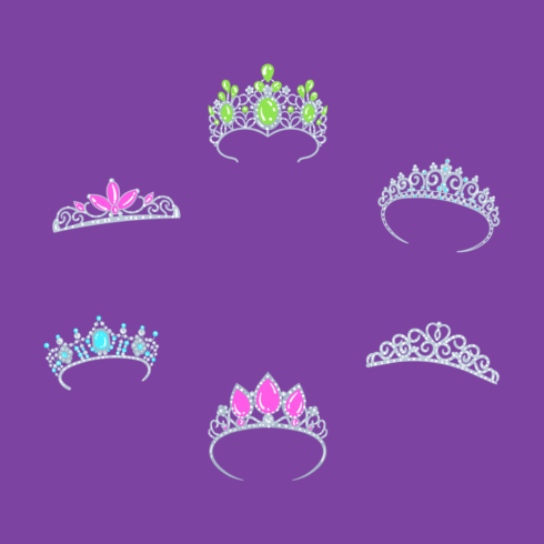 Princess Crown SVG Bundle – MasterBundles