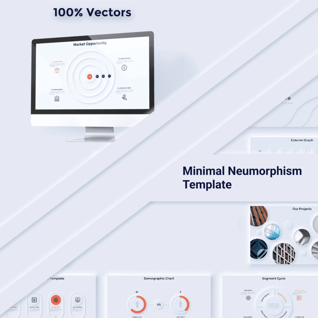 Minimal Neumorphism Template – MasterBundles