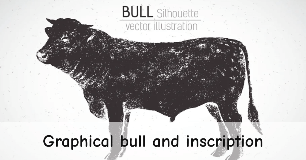 Graphical Bull And Inscription – MasterBundles