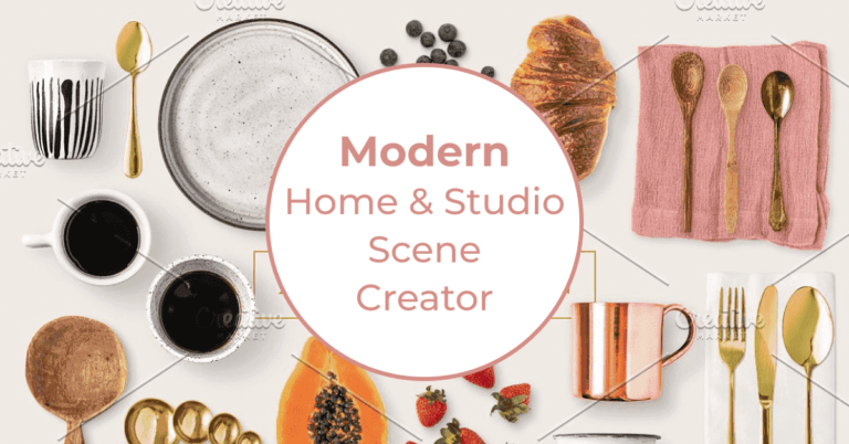 Modern Home & Studio Scene Creator – MasterBundles