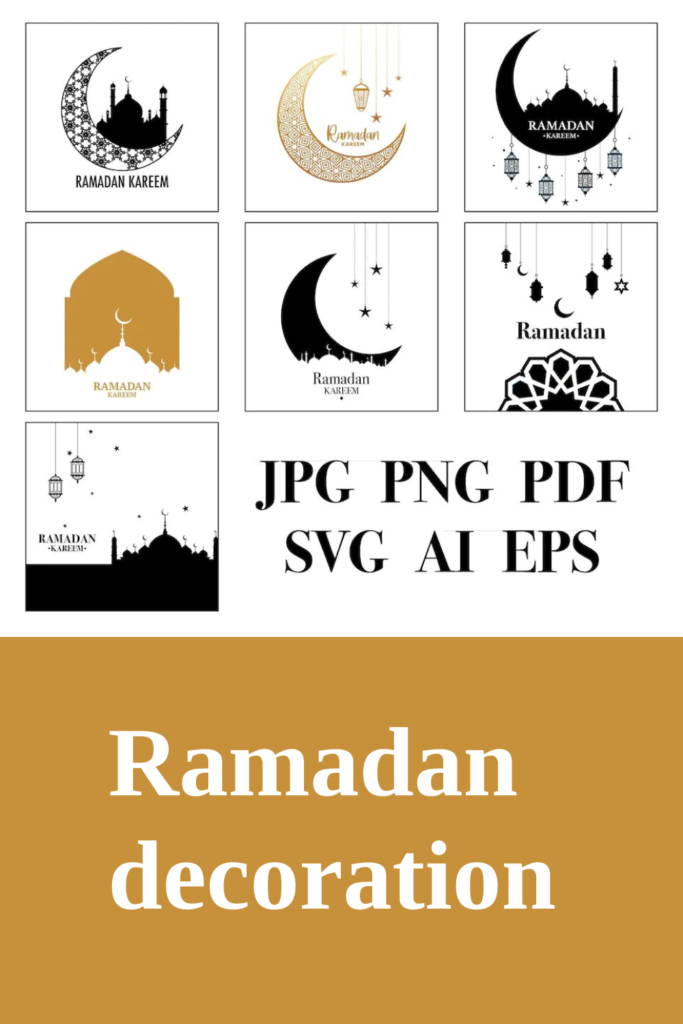 Ramadan Kareem SVG Bundle – MasterBundles
