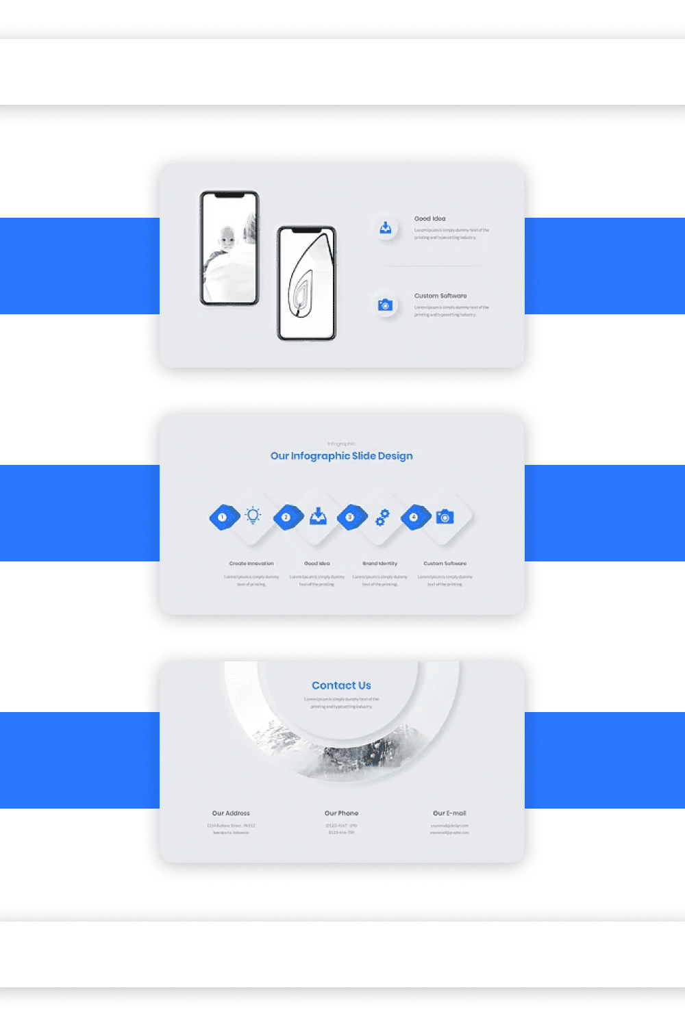 Neumors – Neumorphic Google Slides – MasterBundles