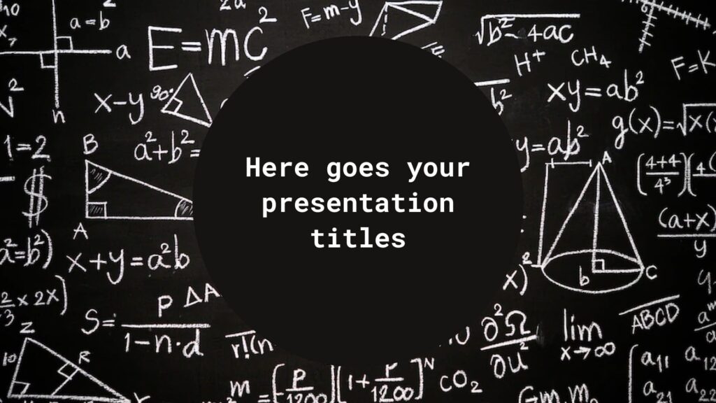 Free Powerpoint School Math Background – MasterBundles