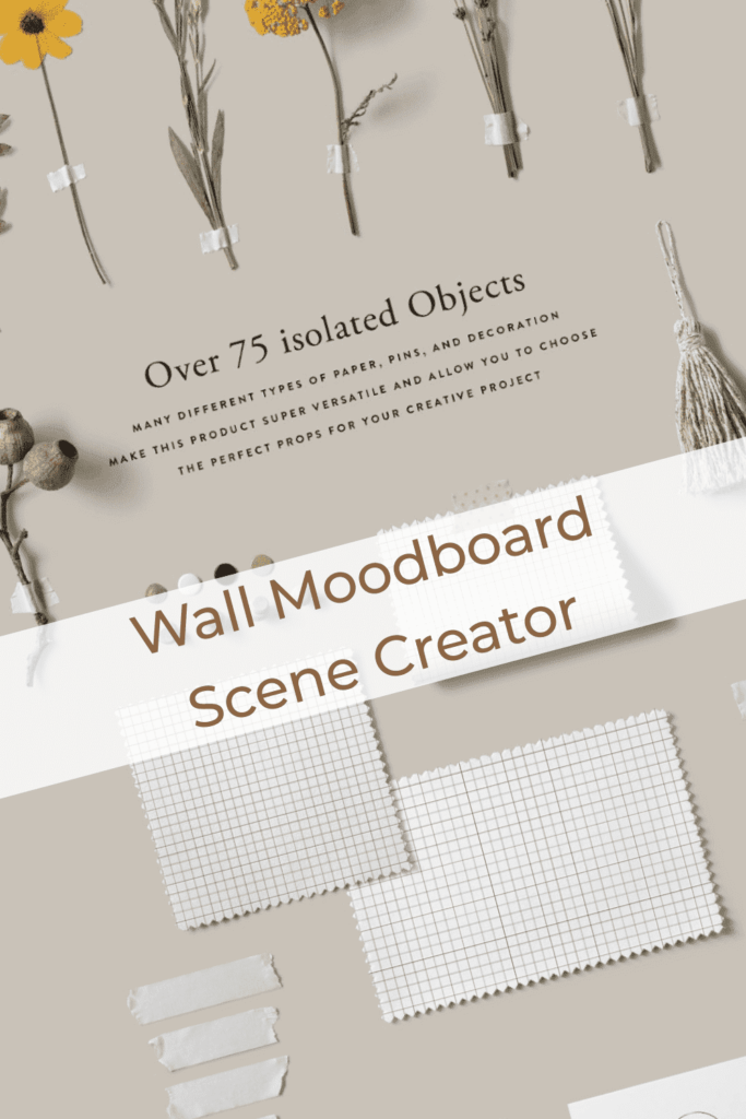 Wall Moodboard Scene Creator – MasterBundles
