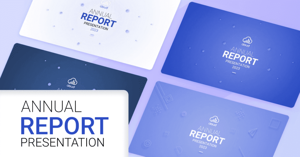 Annual Report PowerPoint Template – MasterBundles