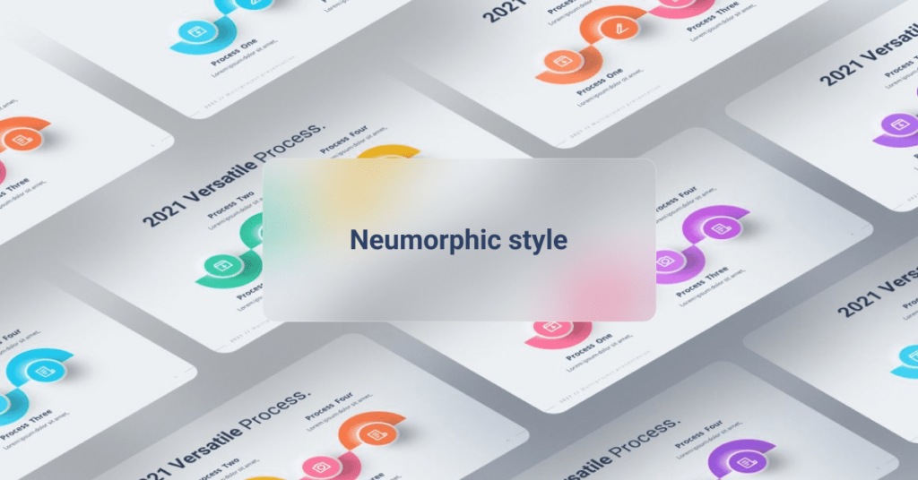Neumorphic Style Powerpoint – MasterBundles