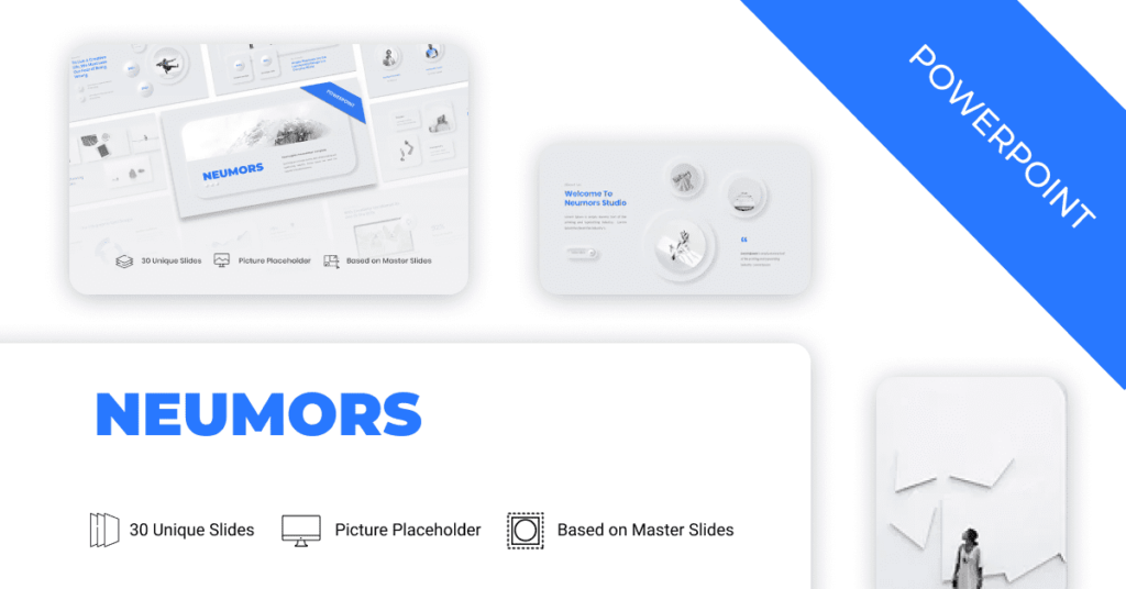 Neumors – Neumorphic PPTX Template – MasterBundles