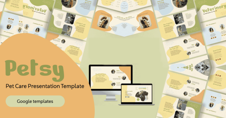 Pet Care Google Slides Presentation – MasterBundles
