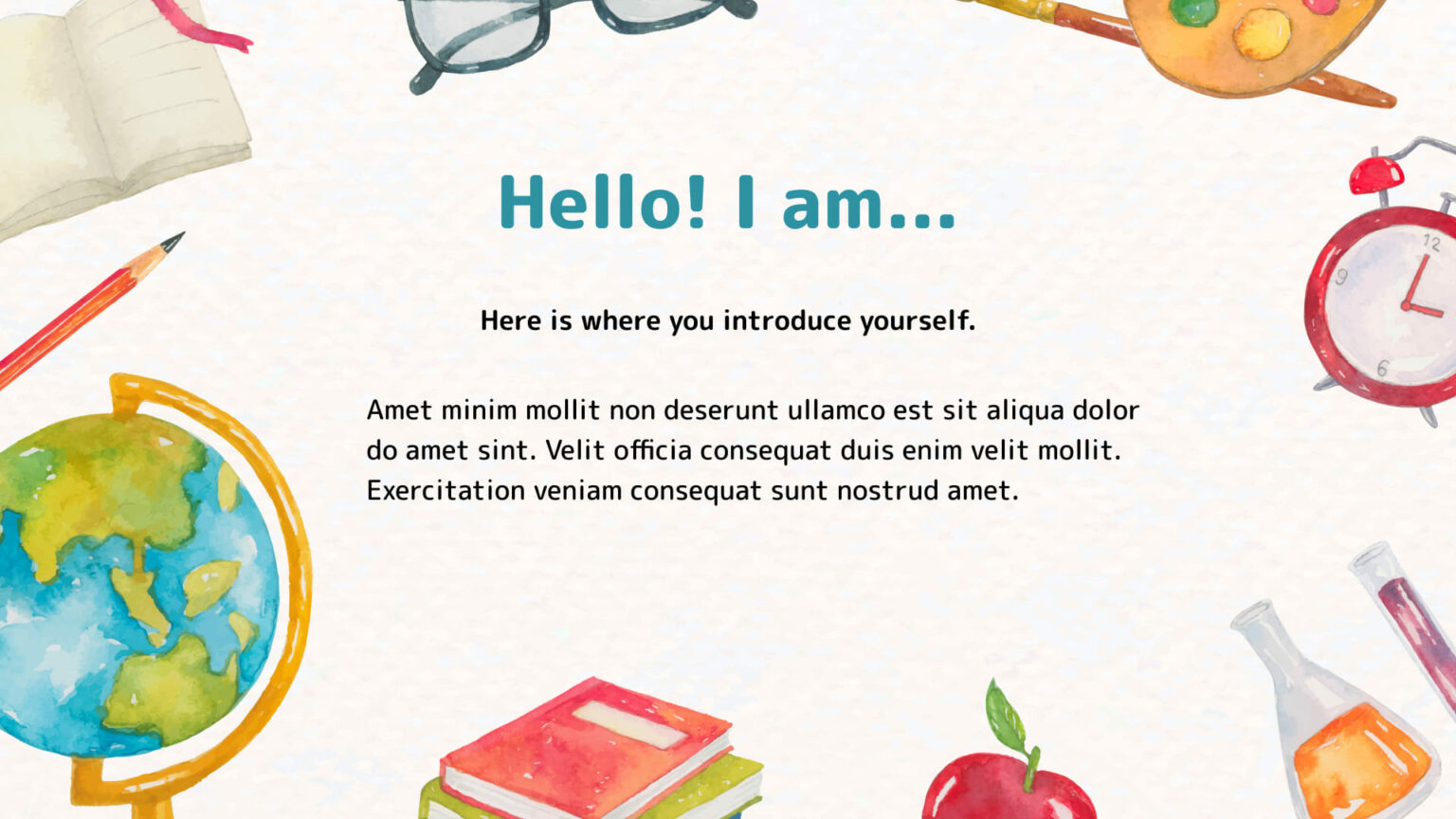 Back to School Powerpoint Background Free – MasterBundles