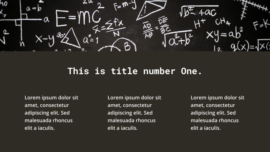 Free Powerpoint School Math Background – MasterBundles
