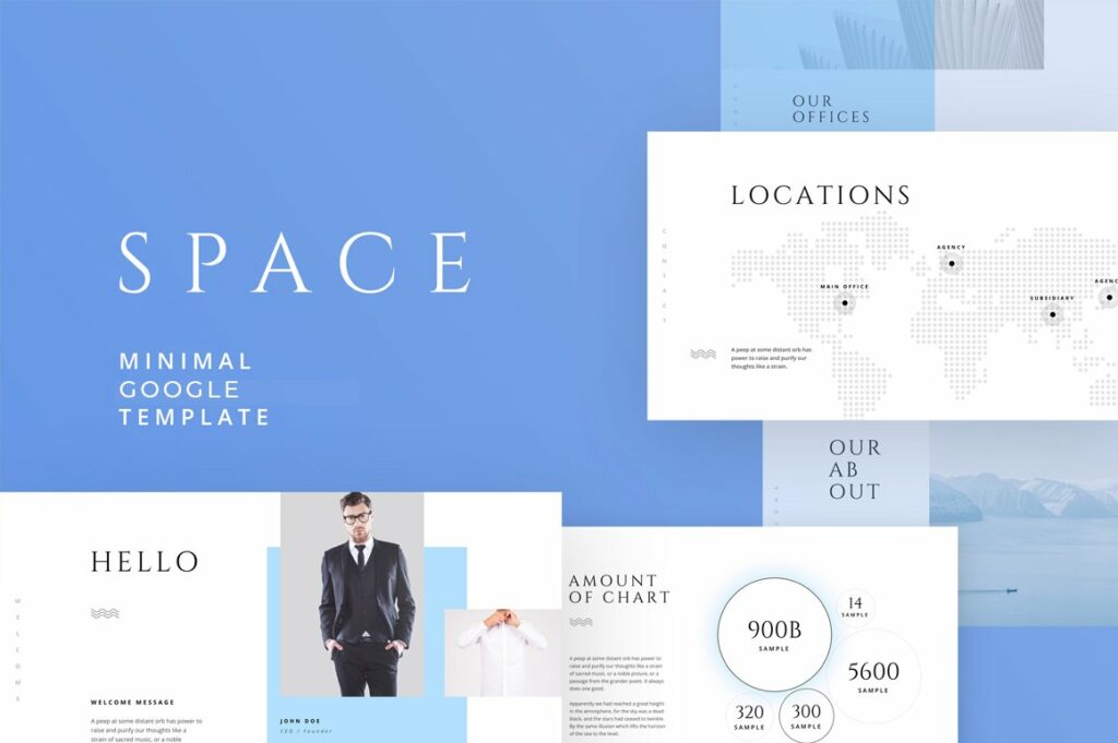 SPACE Google Slides Template – MasterBundles